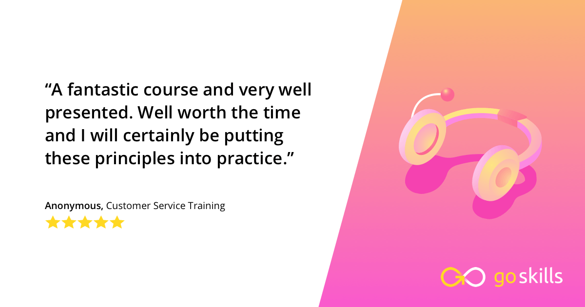 Online Customer Service Training Course | April 2025 | GoSkills
