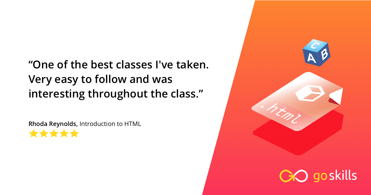 HTML Training Course Online for Beginners | GoSkills