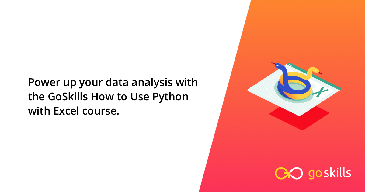 Best Python Excel Course Python With Excel Tutorial Goskills