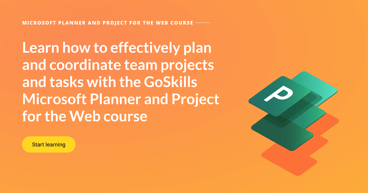 Microsoft Planner and Project for the Web | Online Training Course