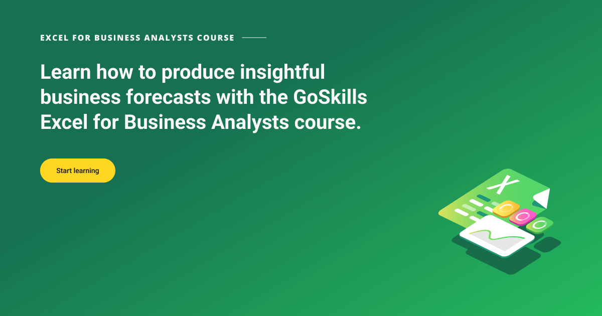 Excel for Business Analysts | Online Training Course