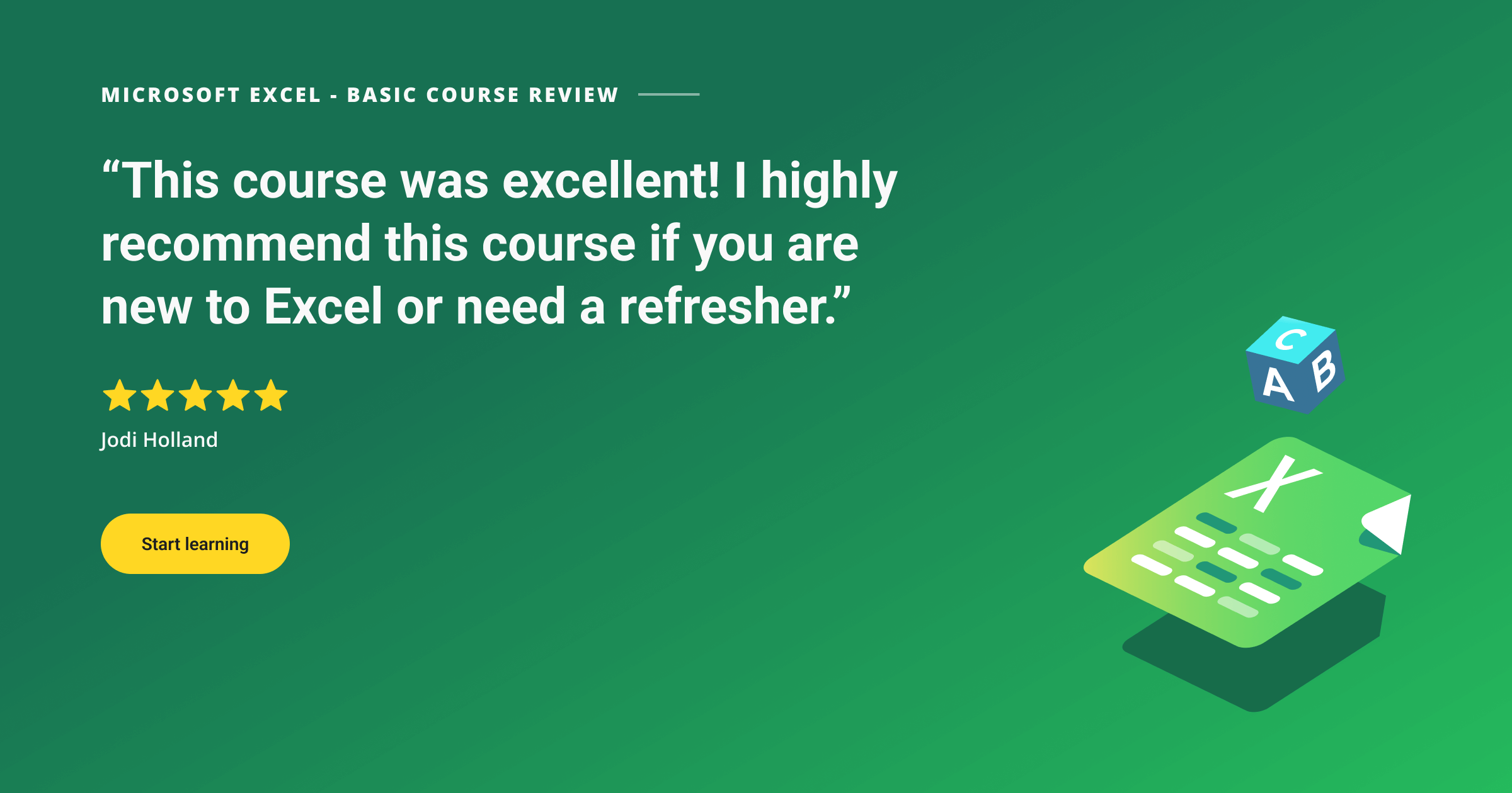 Microsoft Excel Basic | Learn Excel Online | GoSkills