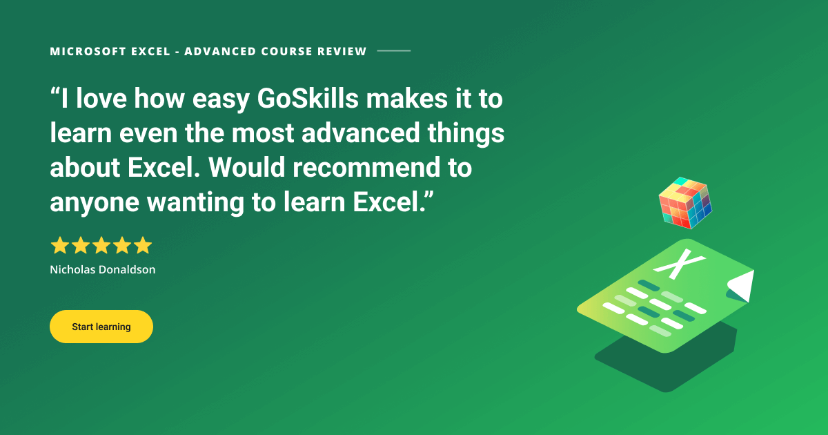 Advanced Microsoft Office Training | Learn Excel Online