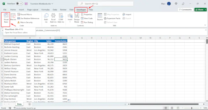 How To Write Vba Functions Goskills