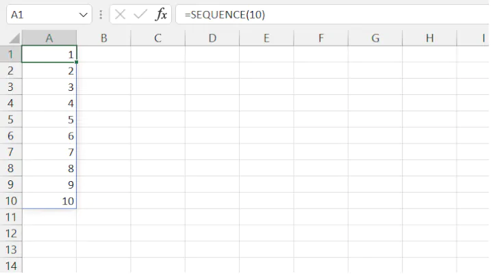 How to Use the Excel SEQUENCE Function | GoSkills How to Use the Excel SEQUENCE Function | GoSkills