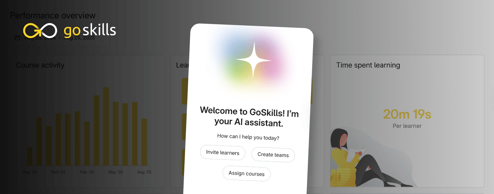 Smarter, Faster LMS Management: AI Assistant from GoSkills