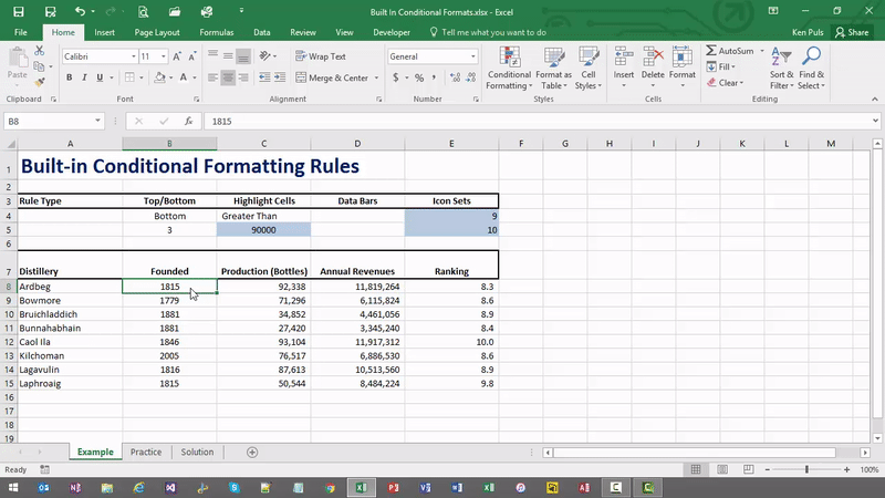 Microsoft excel 2007 practical exercises - weskind Microsoft excel 2007 practical exercises - weskind